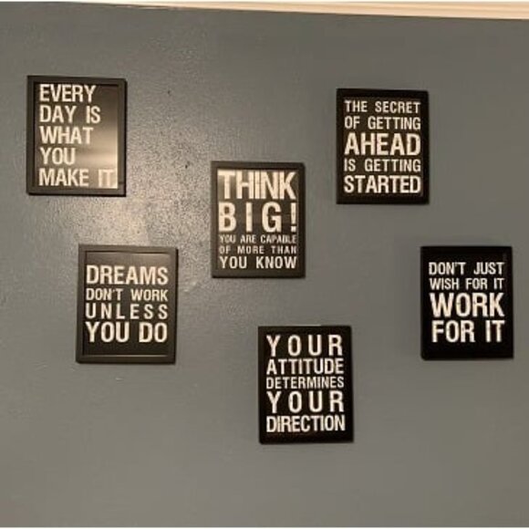 Accents | New Inspirational Wall Art Decor Posters Motivational ...